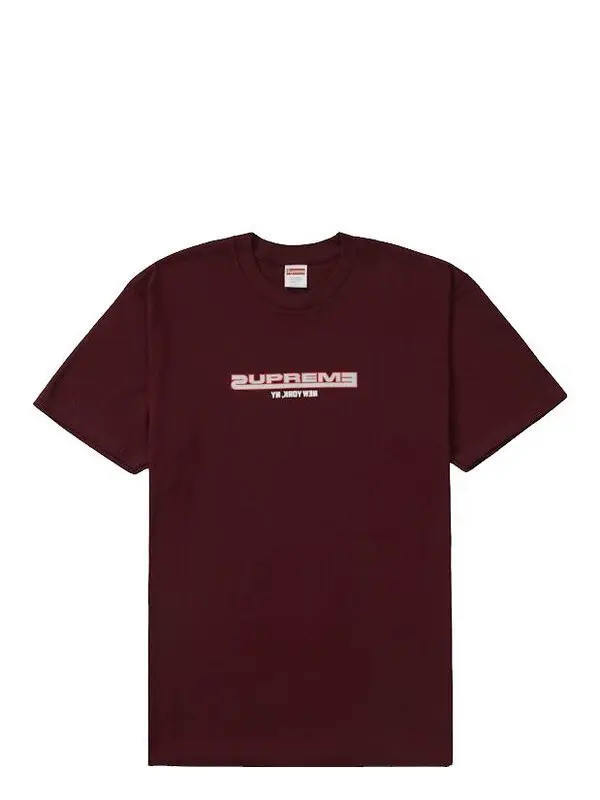 Supreme Connected Tee Shirt - Burgundy