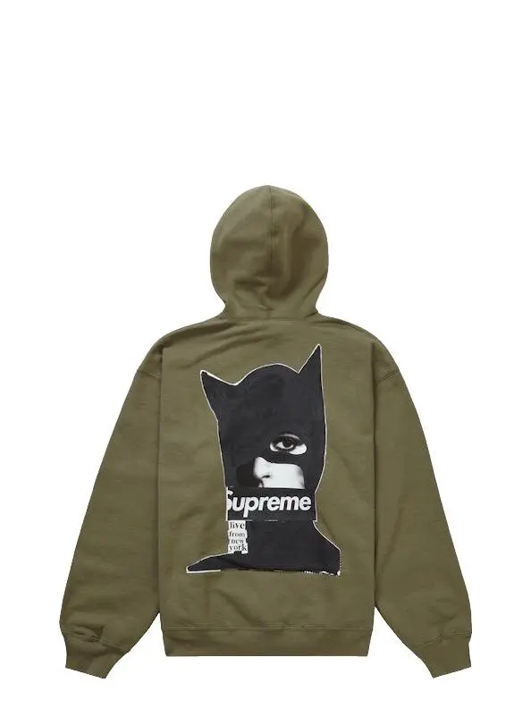 Supreme Catwoman Hooded Sweatshirt - Light Olive
