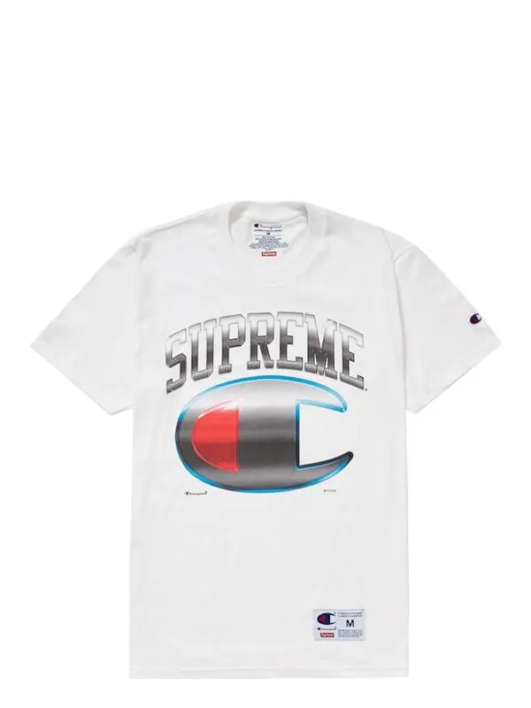 Supreme Champion Chrome Short Sleeve Top - White