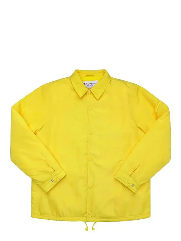 Supreme Champion Label Coaches Jacket - Yellow