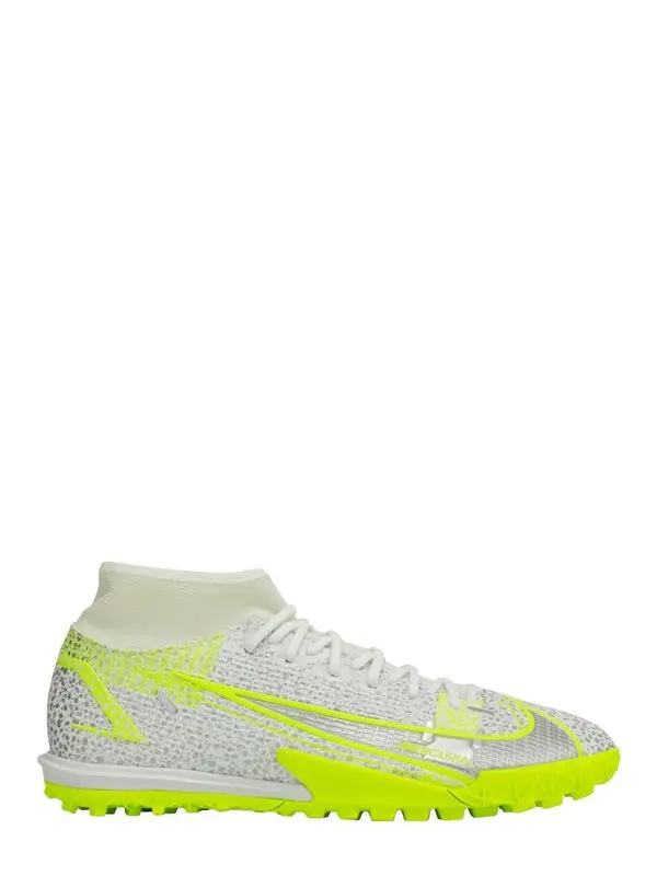 Nike Mercurial Superfly Academy Tf - White/metallic Silver/volt