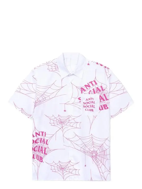 ANTI SOCIAL SOCIAL CLUB Crawling In The Dark Button Up - White