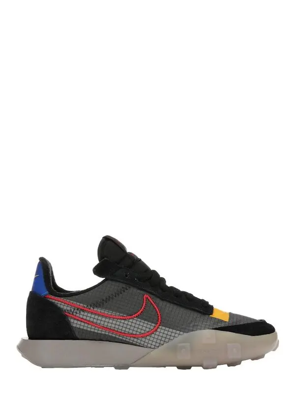 Nike Waffle Racer 2x Sneakers - Black/enigma Stone/solar Flare
