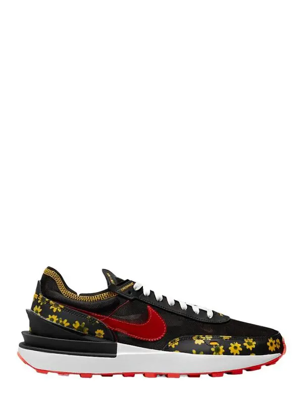 Nike Waffle One Sunflower Sneakers - Black/yellow/red