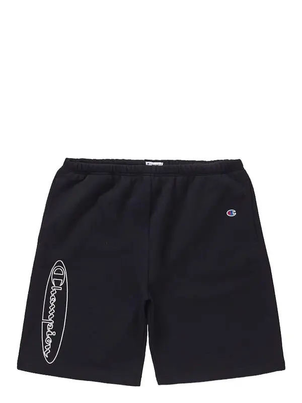 Supreme Champion Outline Sweatshort - Black
