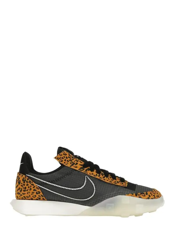 Nike Waffle Racer 2x Leopard - Black/chutney/sail