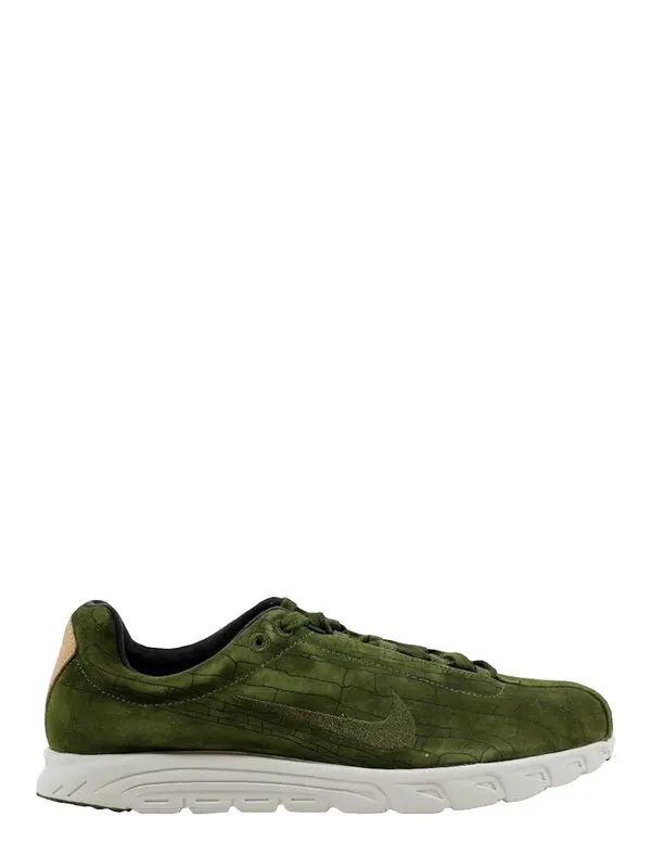 Nike Mayfly Leather Premium Sneakers - Legion Green
