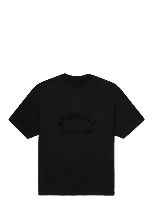 Fear Of God Essentials Arch Logo Tee Shirt - Jet Black