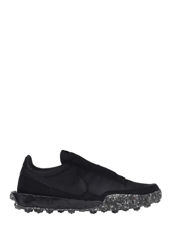 Nike Waffle Racer Crater Sneakers - Black