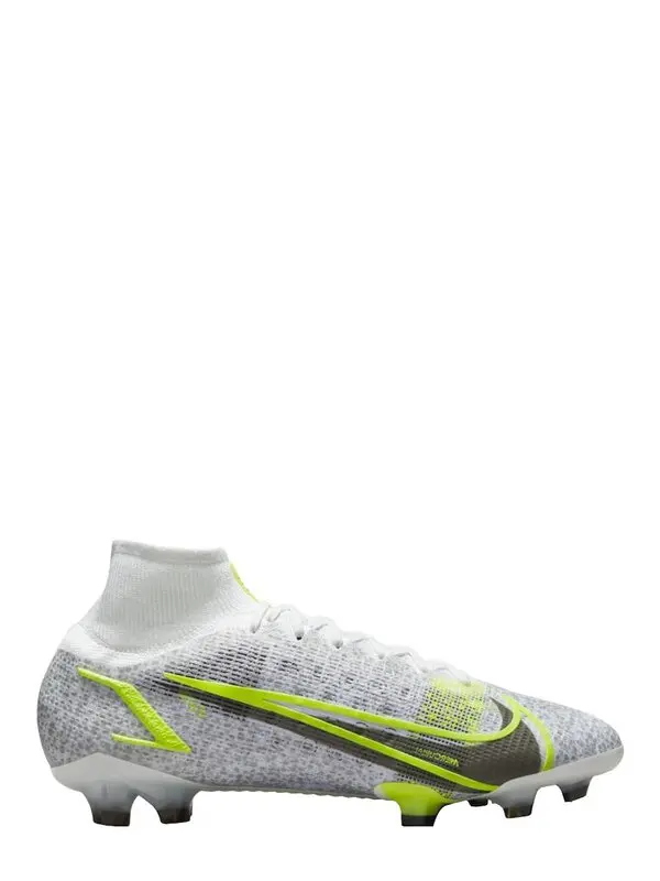 Nike Mercurial Superfly Elite Fg - White/metallic Silver/volt