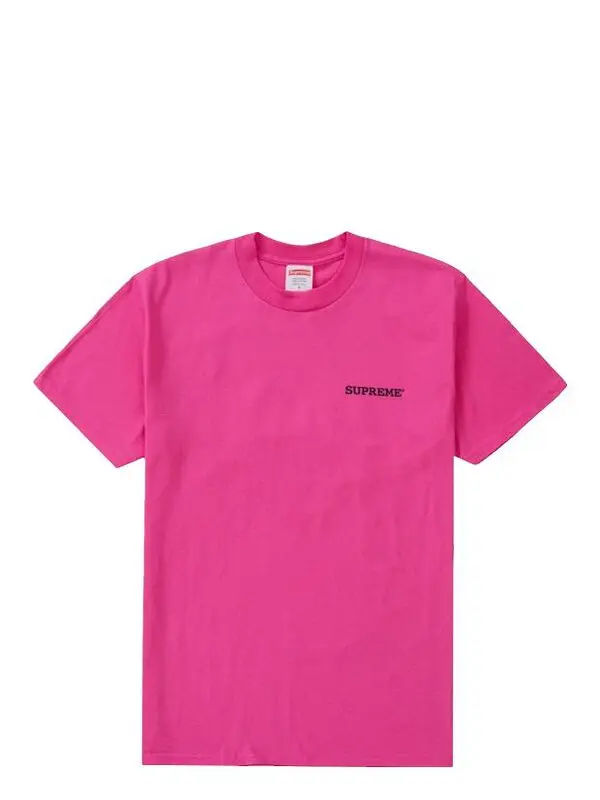 Supreme Patchwork Tee Shirt - Fuchsia