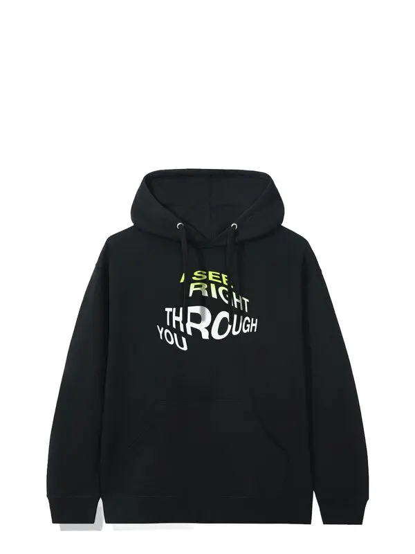 ANTI SOCIAL SOCIAL CLUB Crystal Clear Hoodie - Black