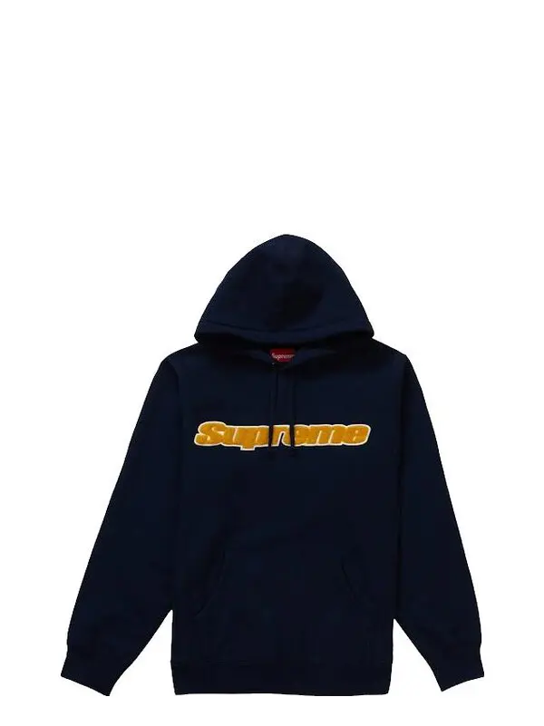 Supreme Chenille Hooded Sweatshirt - Blue