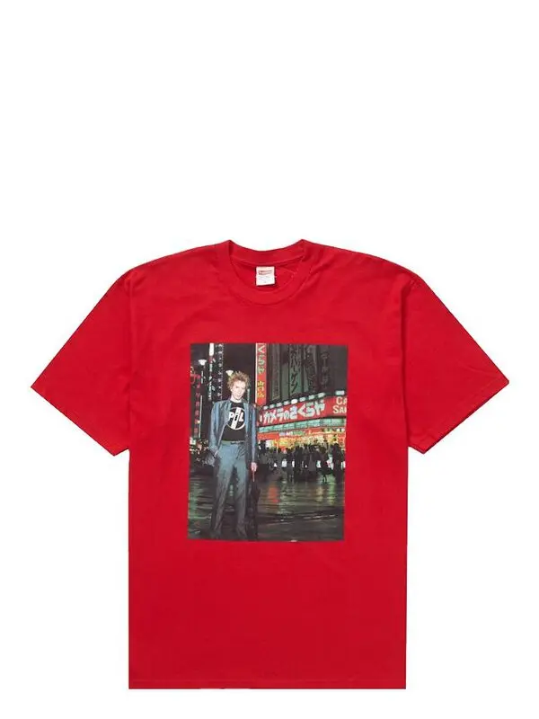 Supreme Pil Live In Tokyo Tee Shirt - Red