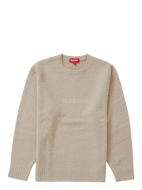 Supreme Pilled Sweater - Light Brown