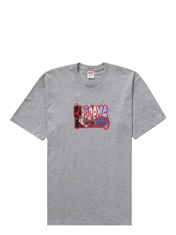 Supreme Payment Tee Shirt - Heather Grey