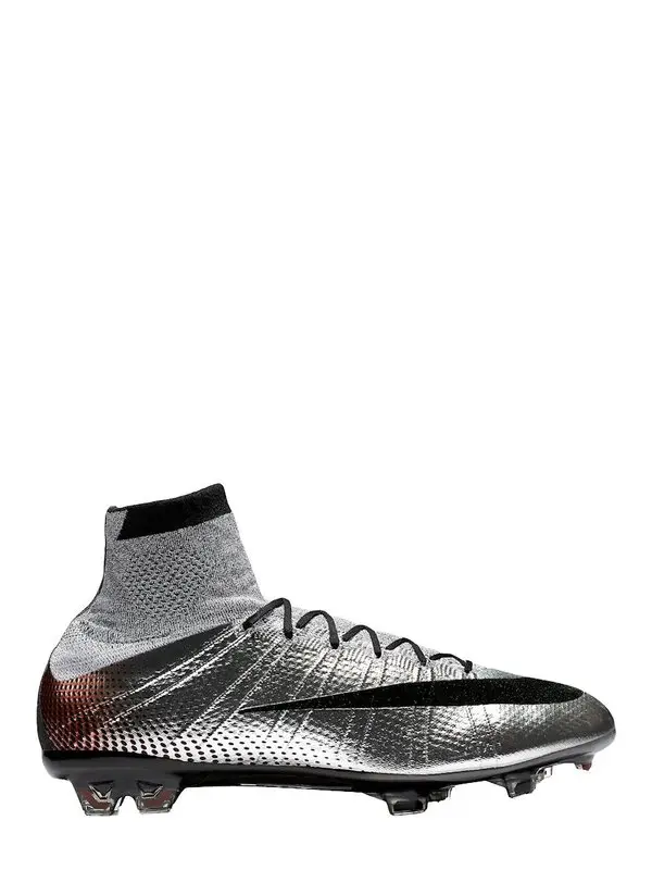 Nike Mercurial Superfly 4 Cr7 Quinhentos - Metallic Silver/black/gym Red