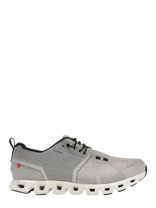 On Running Cloud 5 Waterproof Sneakers - Glacier/white