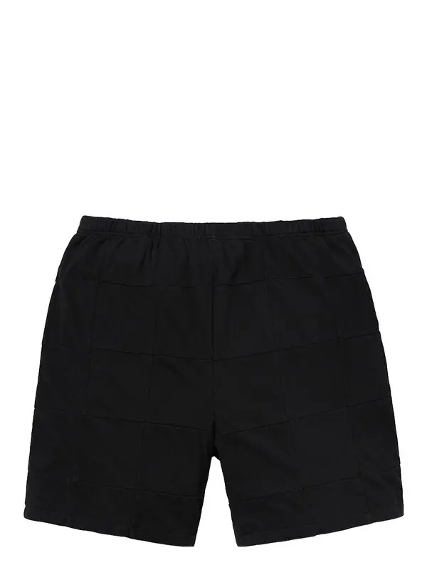 Supreme Patchwork Pique Short - Black