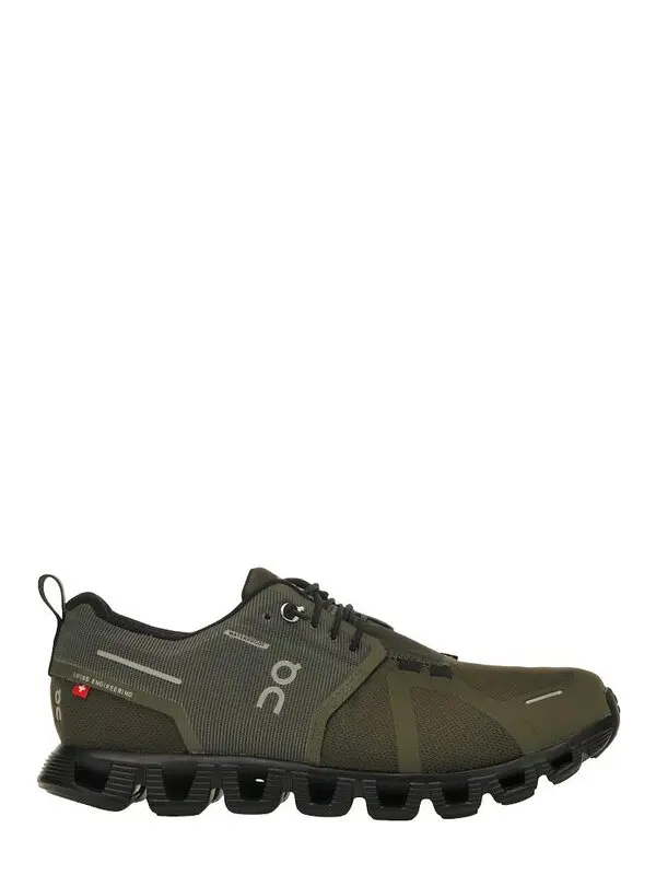 On Running Cloud 5 Waterproof Sneakers - Olive/black