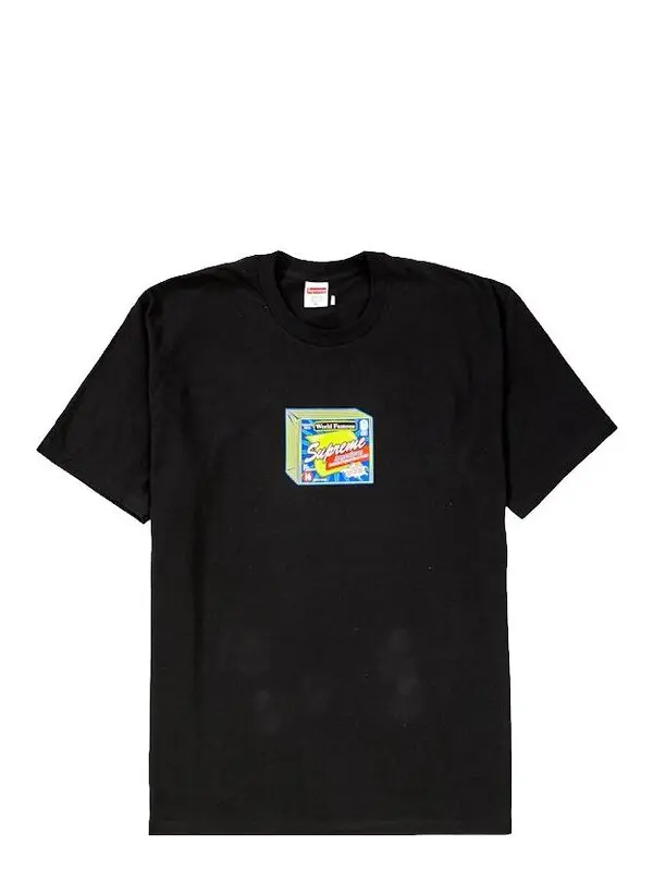 Supreme Cheese Tee Shirt - Black