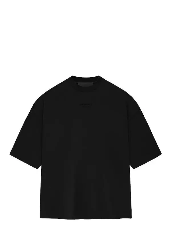 Fear Of God Essentials Small Logo Tee Shirt - Jet Black