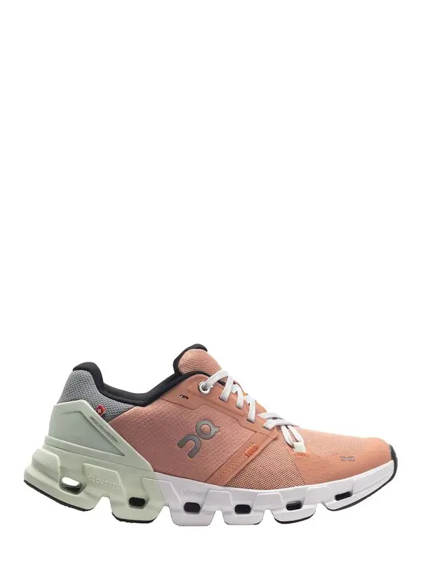 On Cloudflyer 4 Sneakers - Peach/aloe