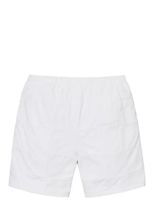 Supreme Patchwork Pique Short - White