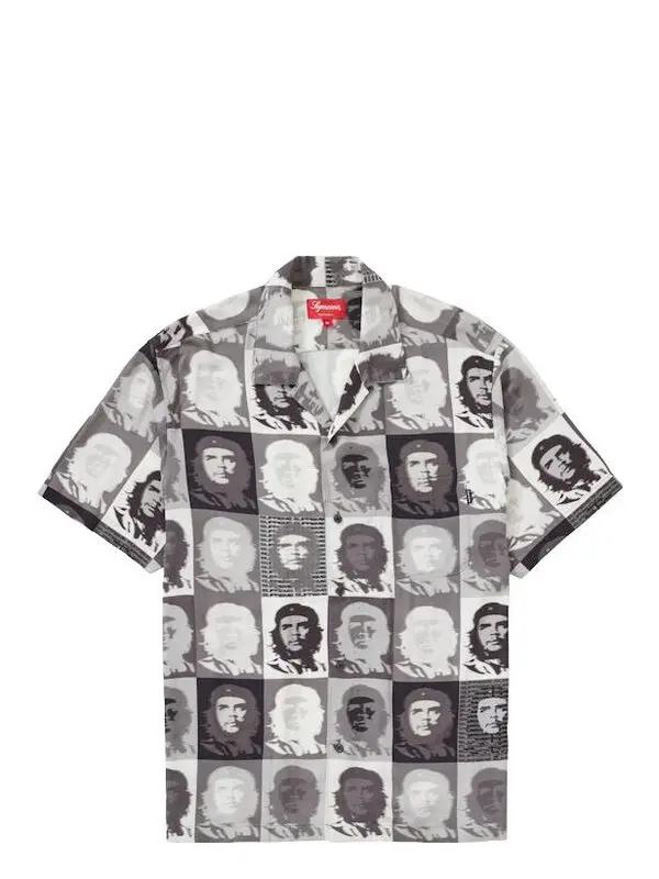 Supreme Che Rayon Short Sleeve Shirt - Black
