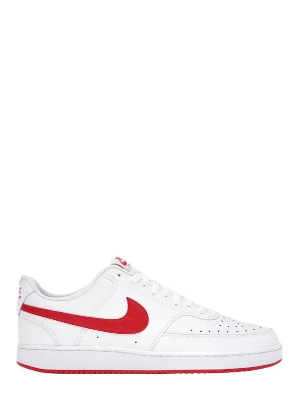 Nike Court Vision Low Sneakers - White/university Red