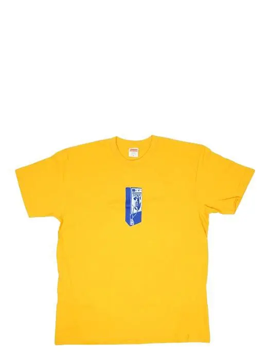 Supreme Payphone Tee Shirt - Bright Orange