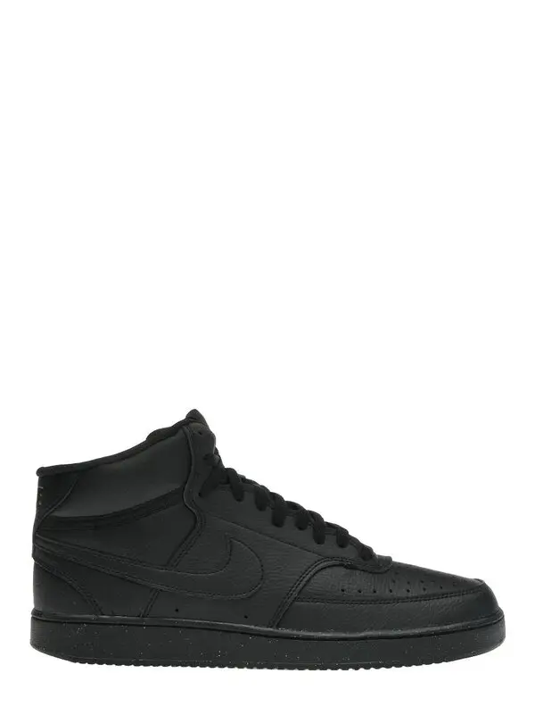 Nike Court Vision Mid Next Nature Sneakers - Black