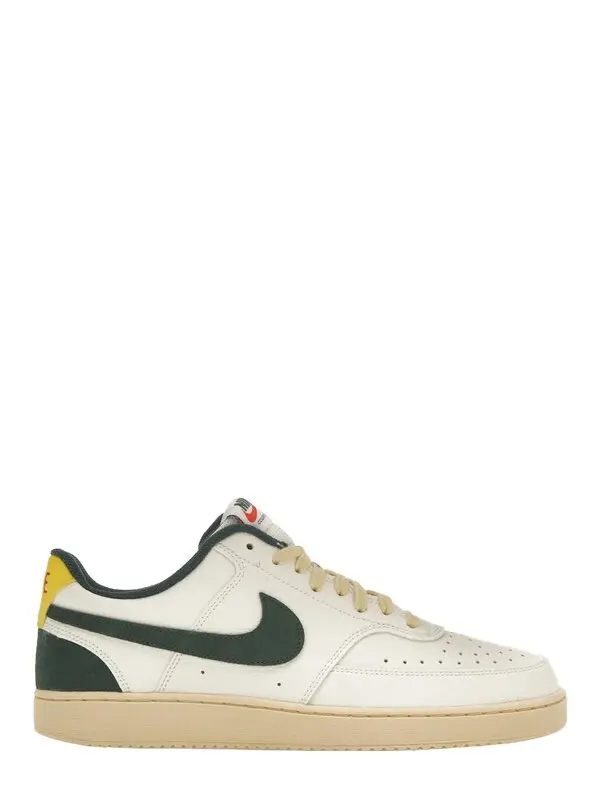 Nike Court Vision Low Sneakers - Sail/pro Green/picante Red