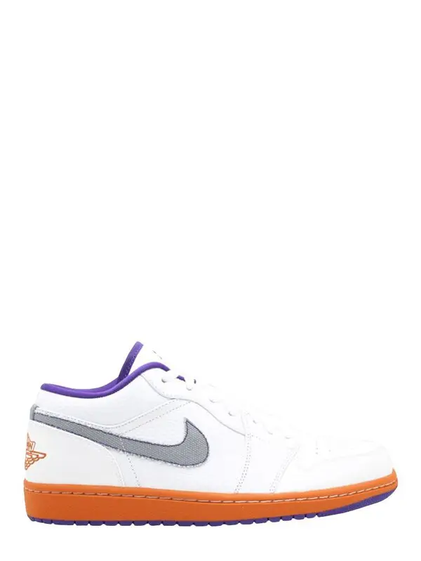 JORDAN 1 Phat Low Phoenix Suns Sneakers - White/ceramic Court Purple/stealth White