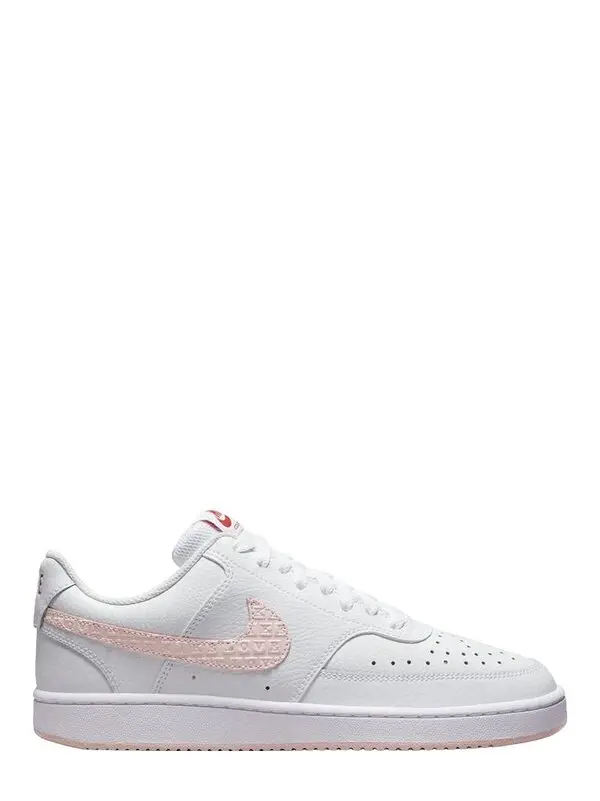 Nike Court Vision Low Valentine's Day Sneakers - White Atmosphere/pink