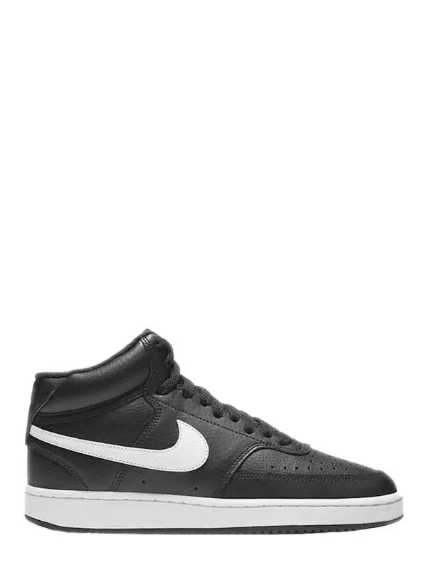 Nike Court Vision Mid Sneakers - Black/white