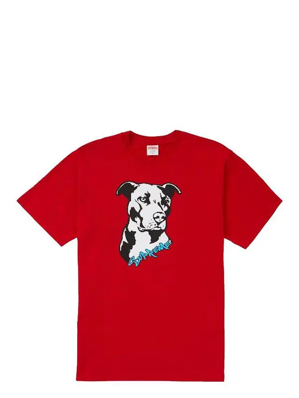 Supreme Pitbull Tee Shirt - Red