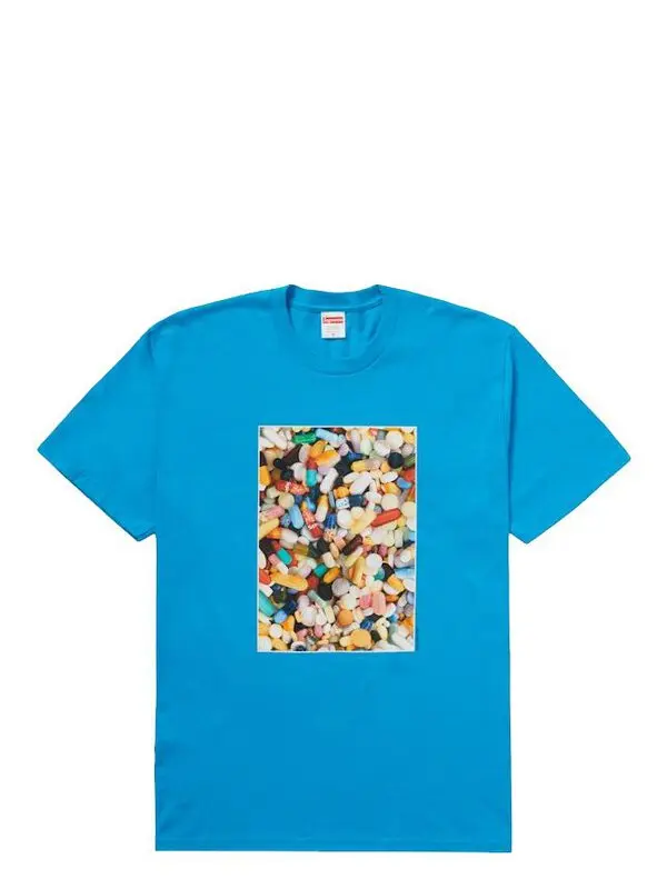 Supreme Pills Tee Shirt - Bright Blue