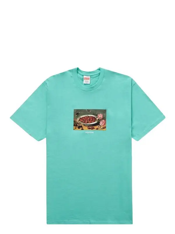 Supreme Strawberries Tee Shirt - Teal