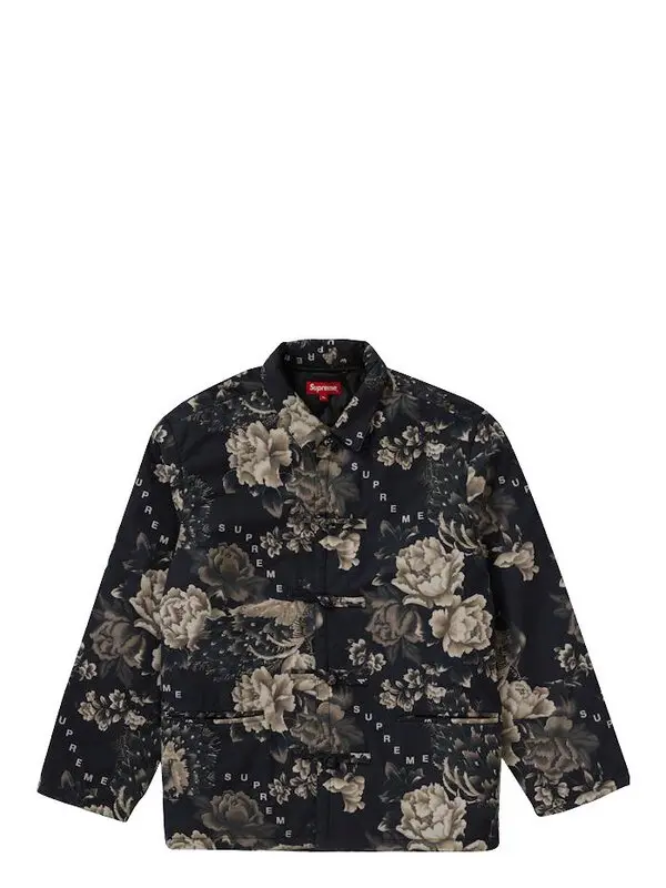 Supreme Floral Jacket - Black