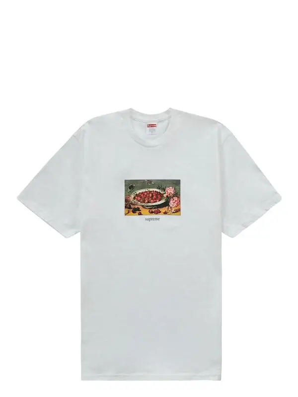 Supreme Strawberries Tee Shirt - White
