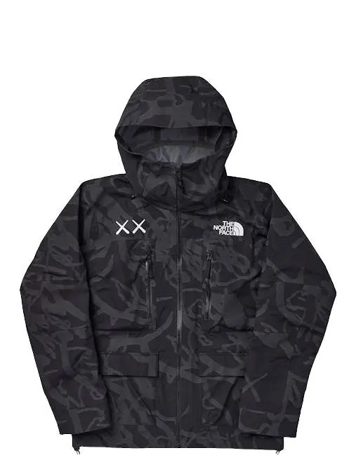 KAWS X The North Face Freeride Jacket - Tnf Black Dragline Print
