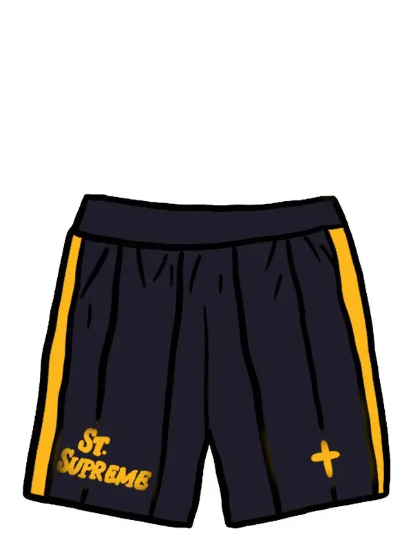 Supreme St. Basketball Short - Black