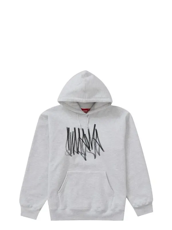 Supreme Tag Hooded Sweatshirt - Ash Grey