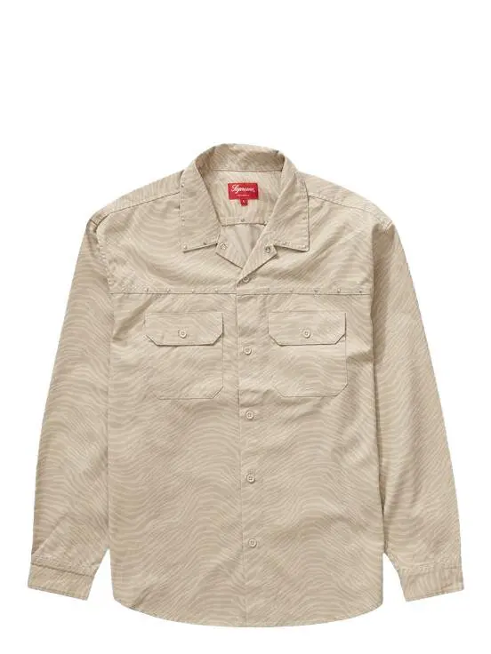 Supreme Studded Work Shirt - Stone