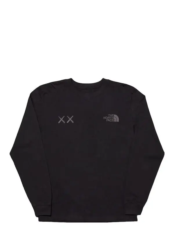 KAWS X The North Face Long Sleeve T-shirt - Black