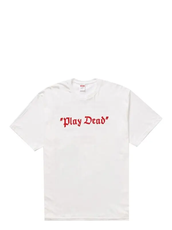 Supreme Play Dead” Tee Shirt - White