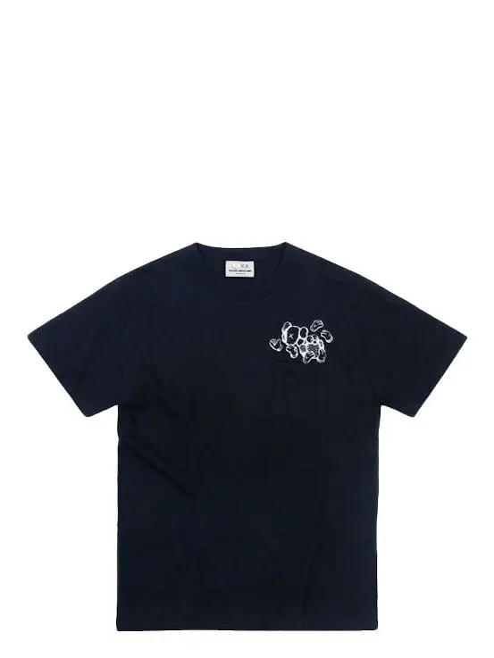 KAWS Seeing/watching Heads Canned Tee Shirt - Black