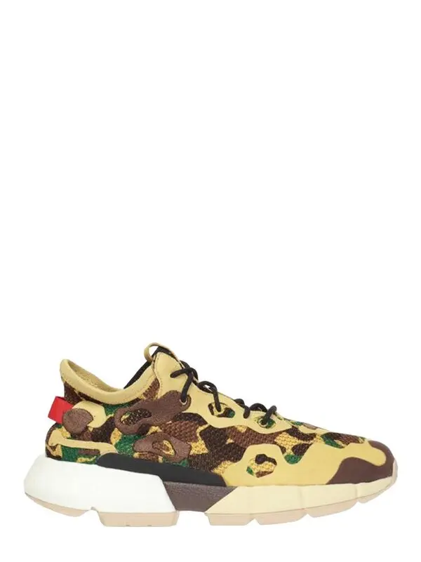 Adidas Pod-s3.1 Camo Sneakers - Pyrite/brown/core Black