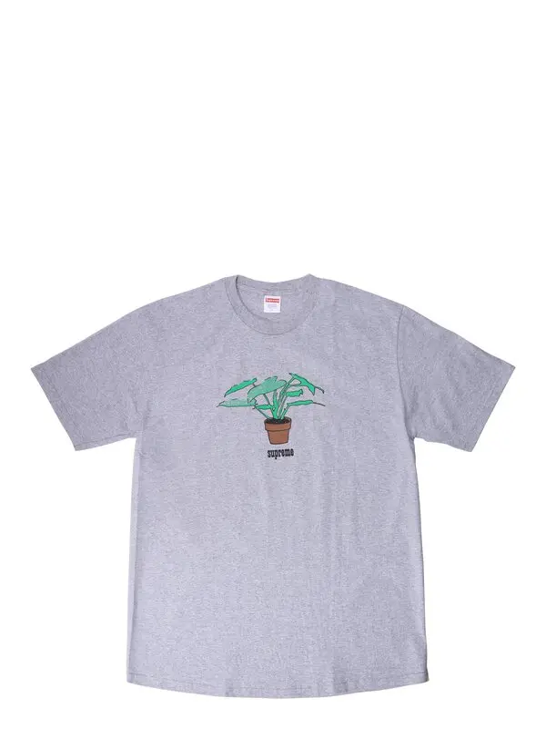 Supreme Plant Tee Shirt - Heather Grey